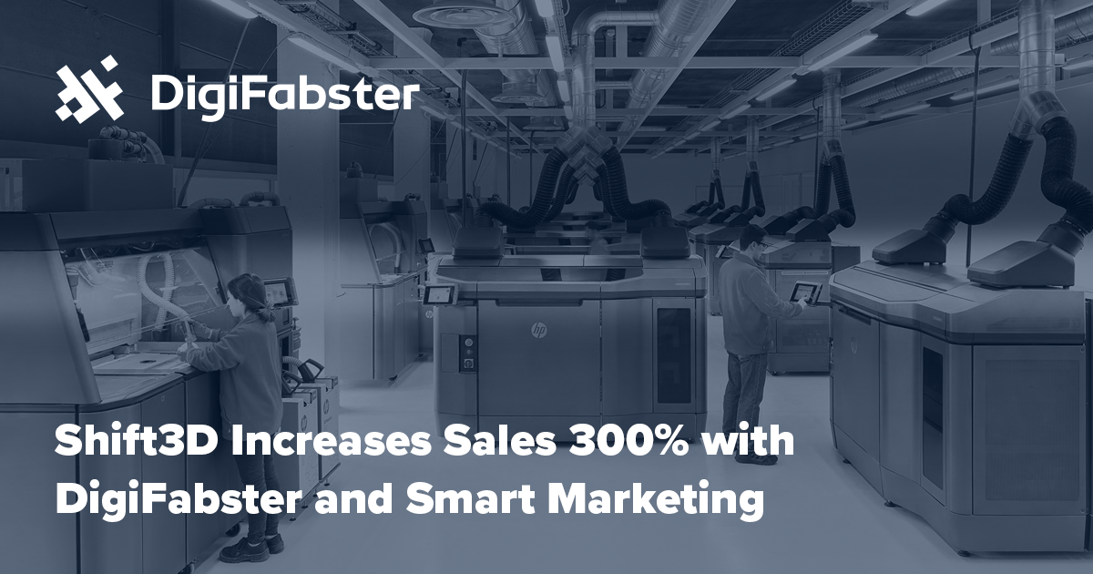Shift3D Increases Sales 300% with DigiFabster and Smart Marketing ...