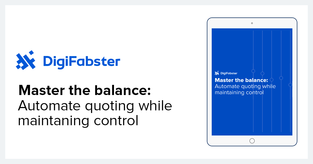 Master the balance: Automate quoting while maintaining control