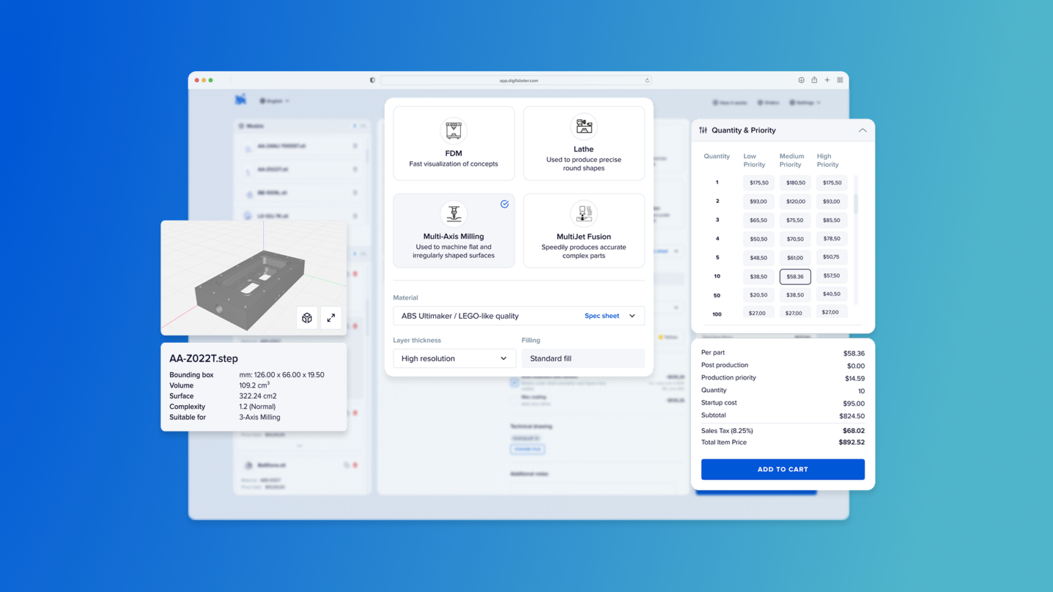 Digifabster - Digifabster - Software for Manufacturers